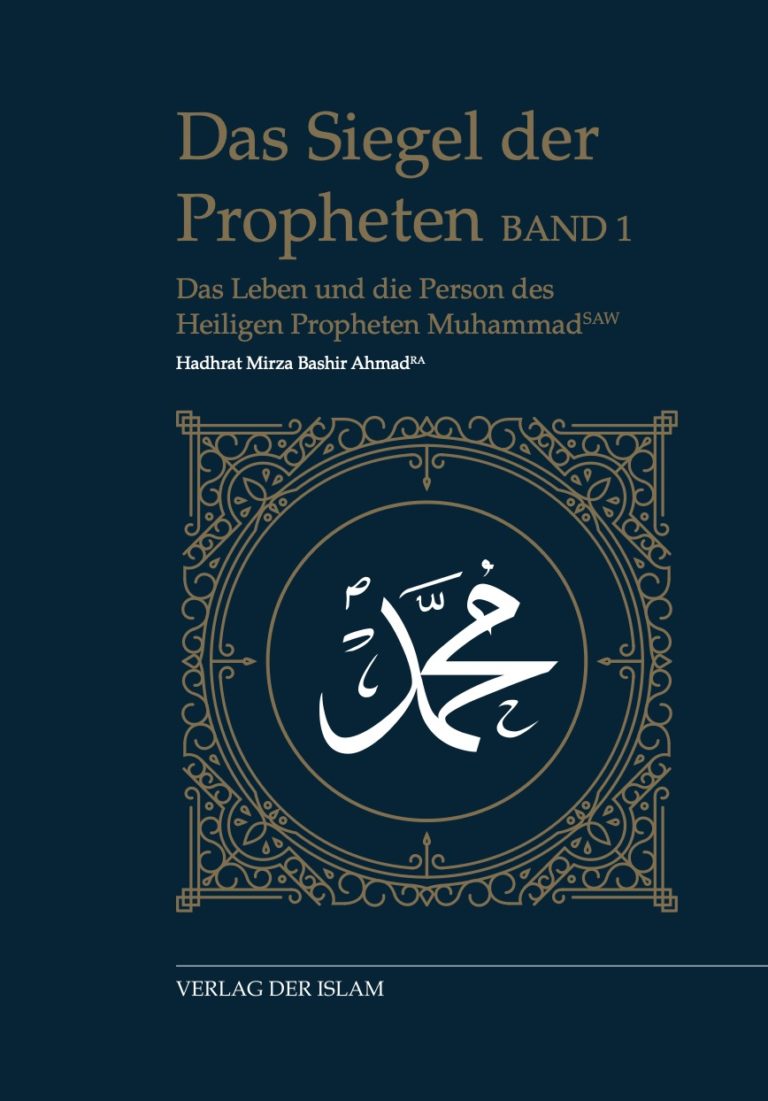 Buchvorstellung: Das Siegel der Propheten Band 1